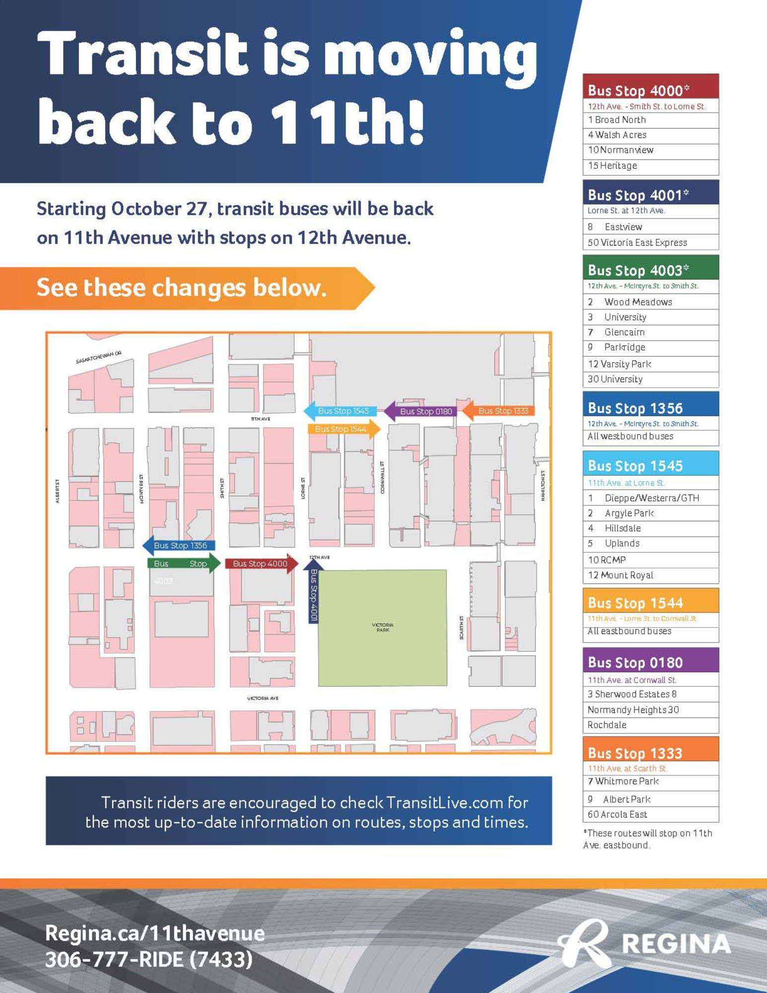 City of Regina | Service Updates
